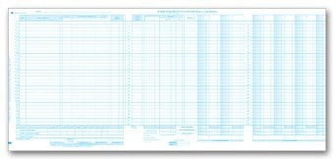 EGP Payroll Sales Cash Receipts Journal Sheet, 25 Journals - Walmart.com