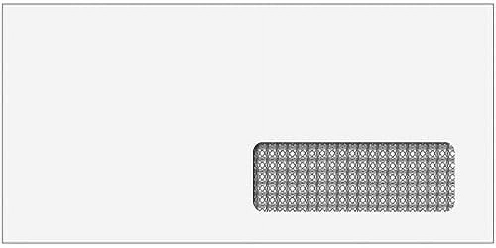 EGPChecks Single Window Envelope with right side window, 500 Envelopes ...