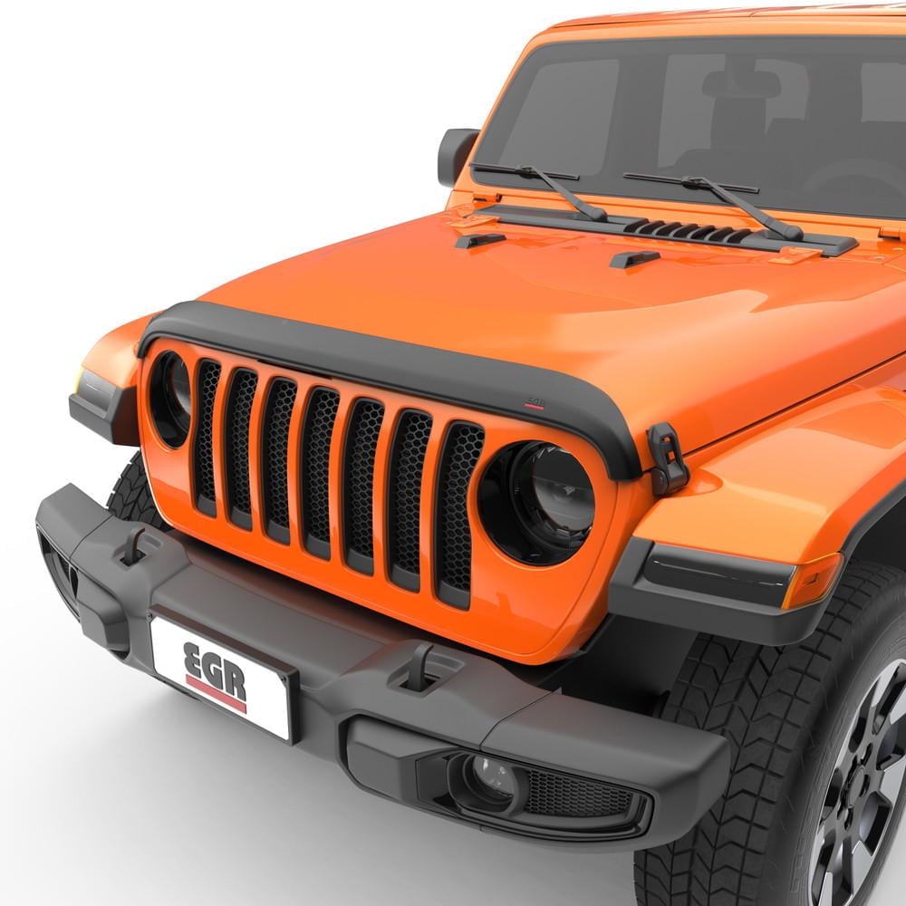 EGR 2018-2024 Fits Jeep Gladiator JT Wrangler JL JLU Superguard Hood ...