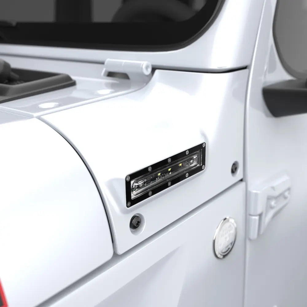 EGR 2018-2024 Fits Jeep Wrangler JL JT VSL Side Led Lights Painted ...