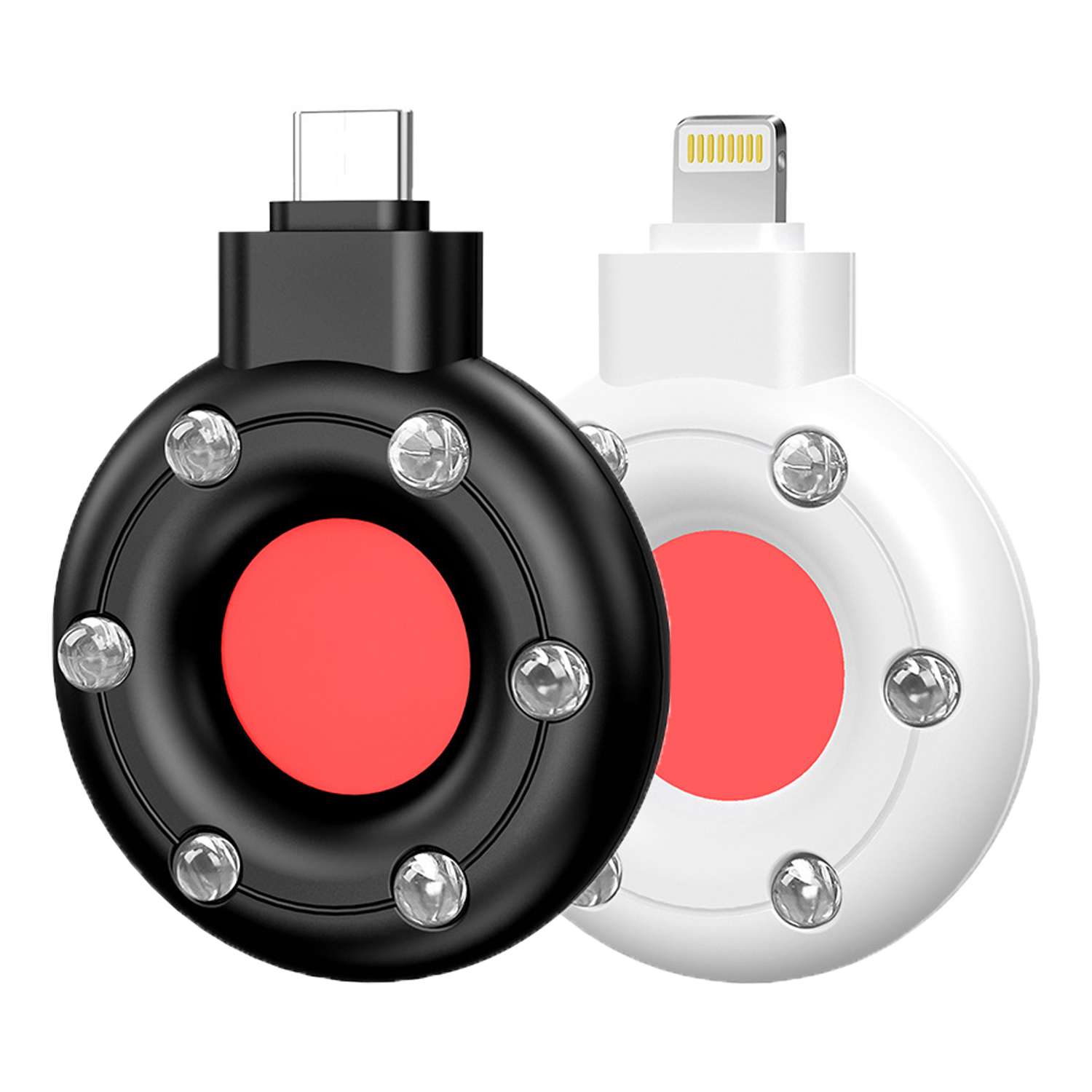 Eguts Hidden Camera Detector Led Light Usb Infrared Portable Compact Finder Anti Candid Camera