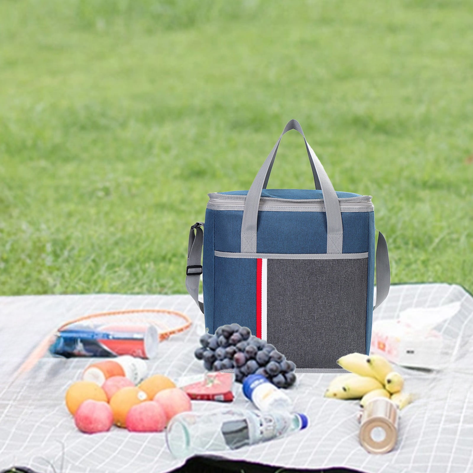 EGYMEN 24L Picnic Insulated Ice Pack, Portable Waterproof Cooler Bag ...