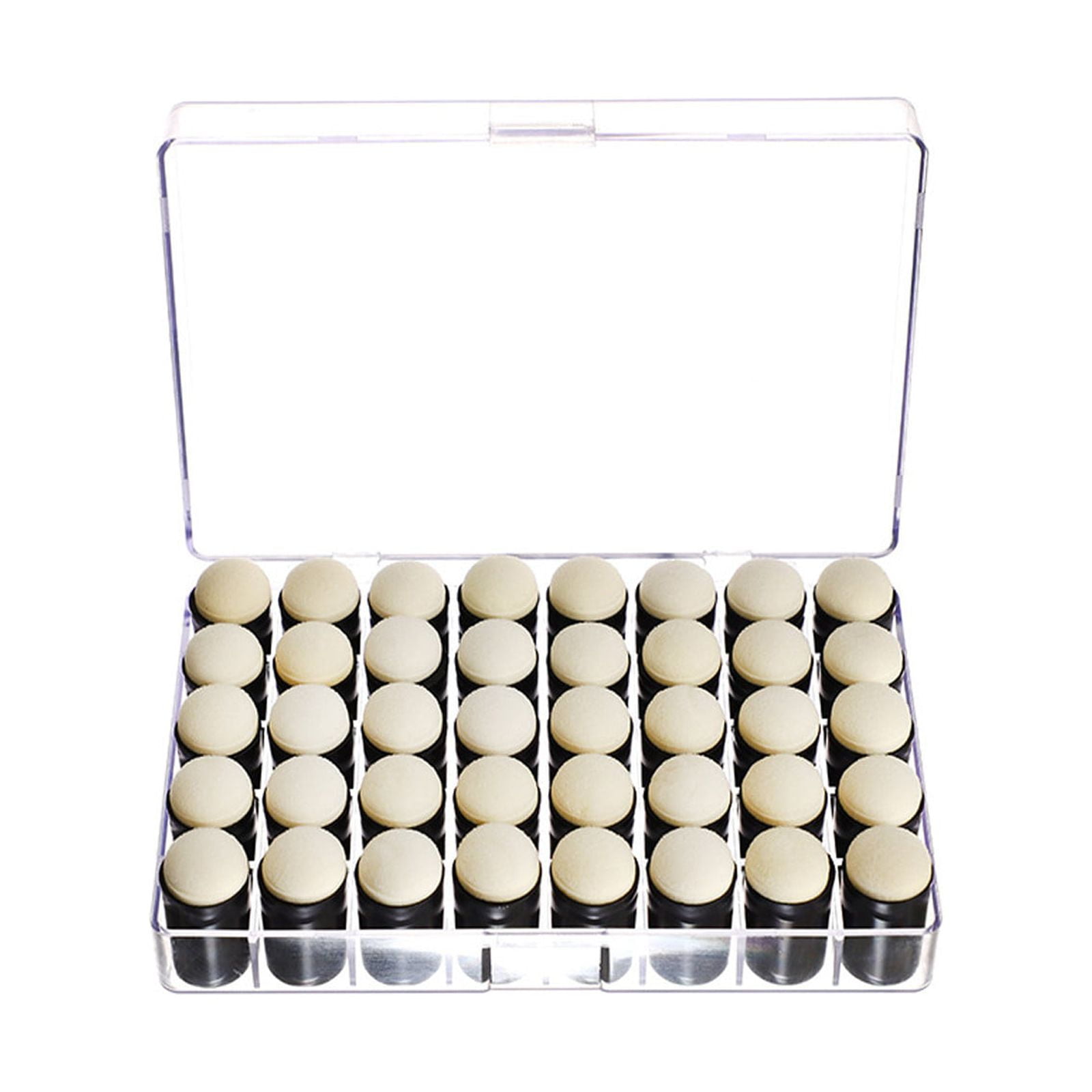 EGYMEN 40PCS DIY Sponge Finger Paints, Finger Painting Applicators, Finger Covers for Kids ...