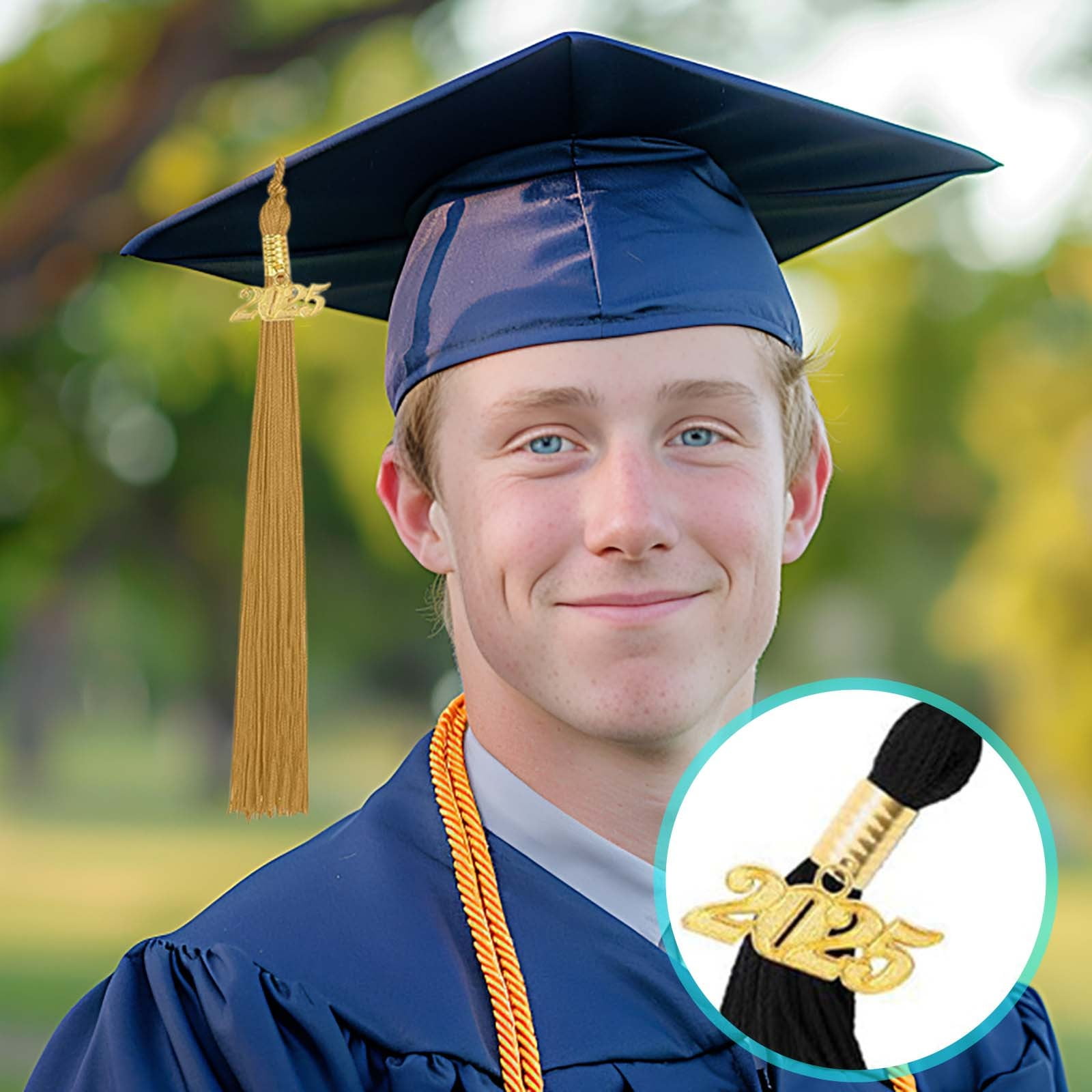 EGYMEN Bachelor's Hat Tassel, Graduation Cap Accessory, PhD Ceremonial ...