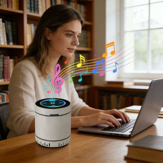 EGYMEN Bluetooth Speaker, Wireless Mini Speaker with RGB Lights ...