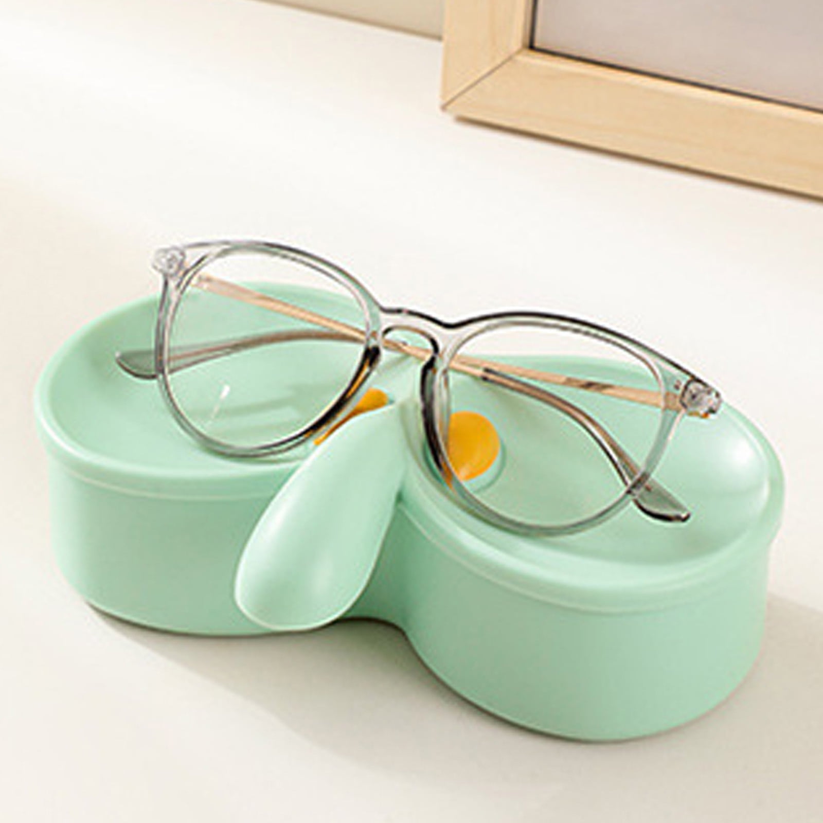 EGYMEN Desktop Glasses Organizer, Sunglasses Display Rack with Dual ...