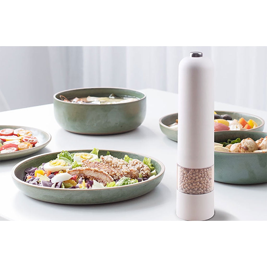 EGYMEN Electric Pepper Grinder, Sleek Automatic Pepper Mill, Premium ...