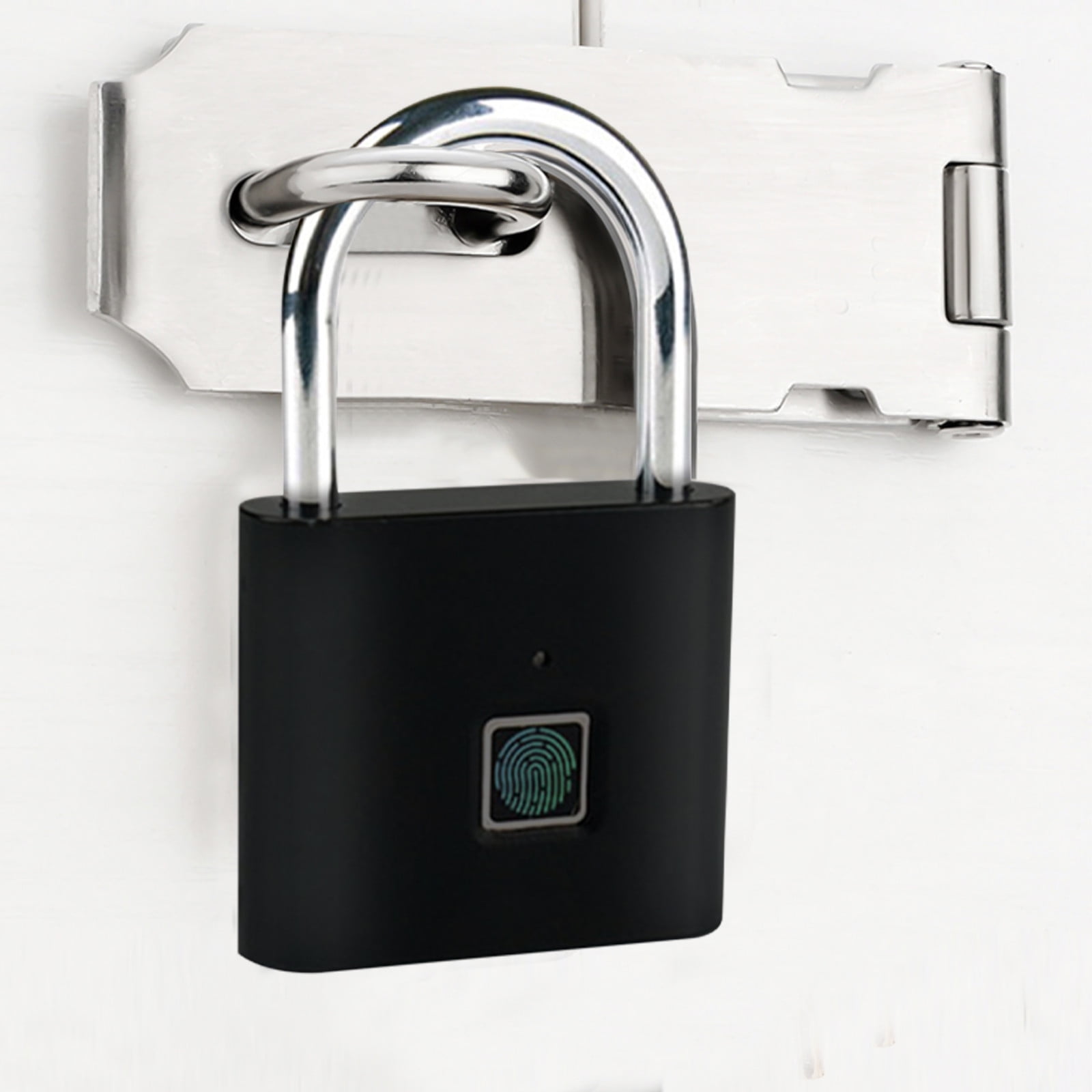 EGYMEN Fingerprint Padlock, Smart Keyless Lock, Biometric Metal ...