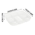 EGYMEN Kitchen/Refrigerator Food Storage Containers, Multi-Compartment ...