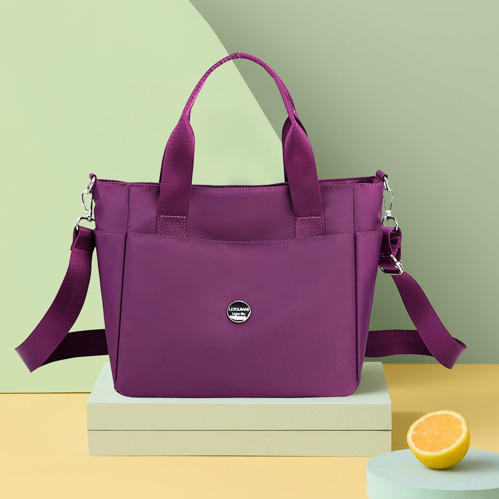 EGYMEN Large Capacity Messenger Bag, Travel Shoulder Bag, Multipurpose ...