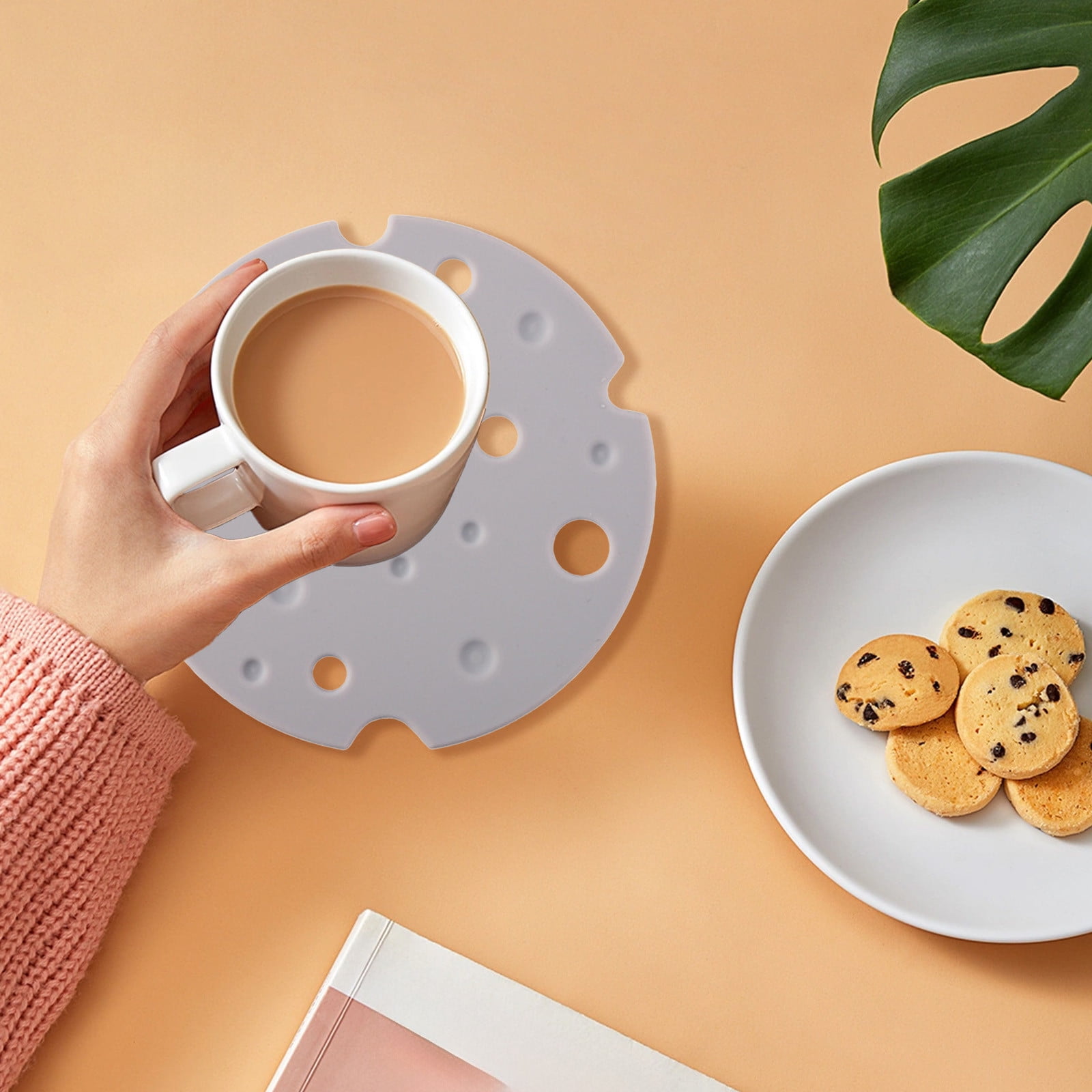 EGYMEN Silica Gel Insulated Cup Mats, Heat Resistant Non Slip Kitchen ...