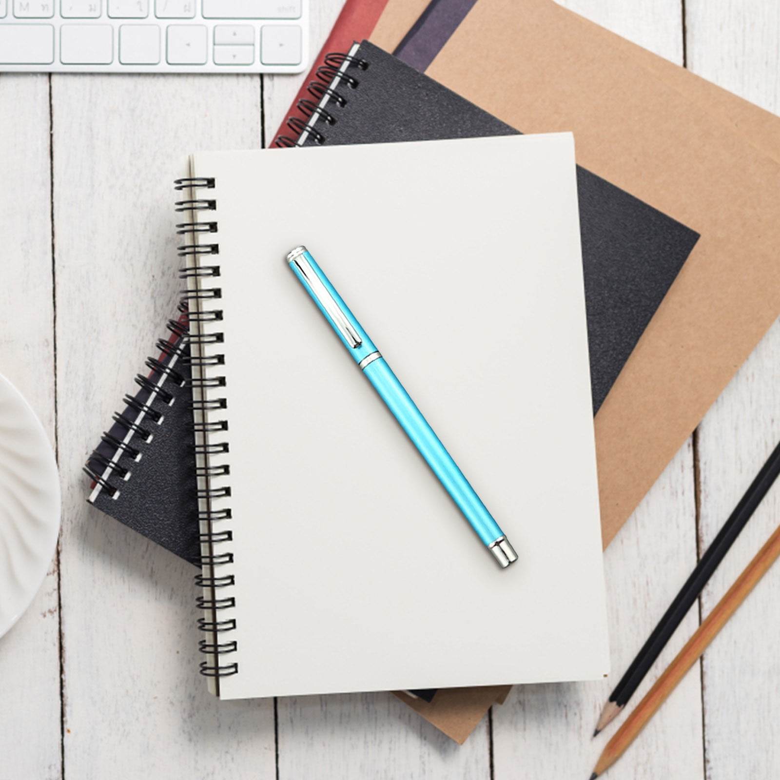 EGYMEN Smooth Writing Black Ink Pen, Quick-Dry Gel Pen, Ergonomic Grip ...