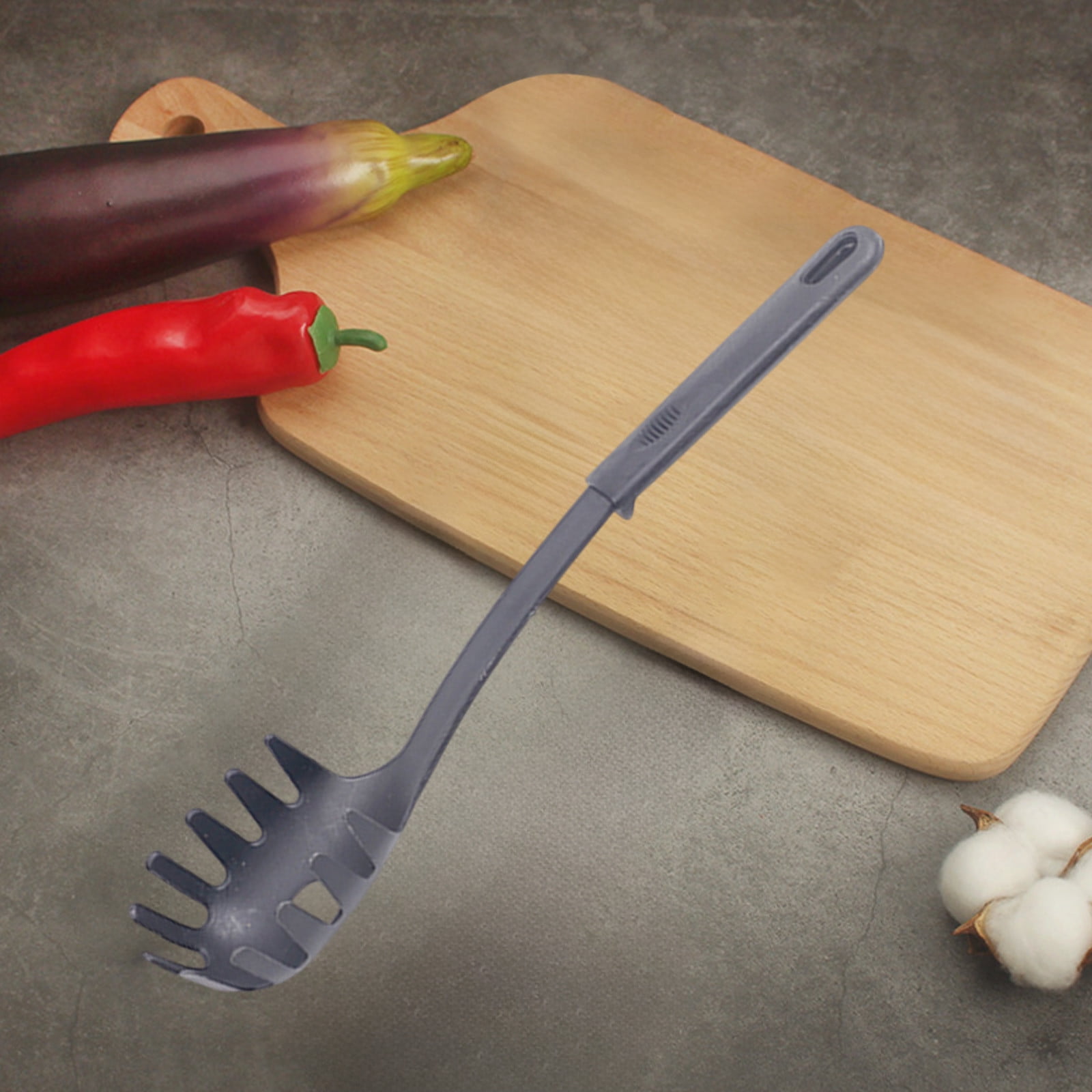 EGYMEN Wooden Handle Pasta Scraper, Non-Stick High Temperature Cookware ...