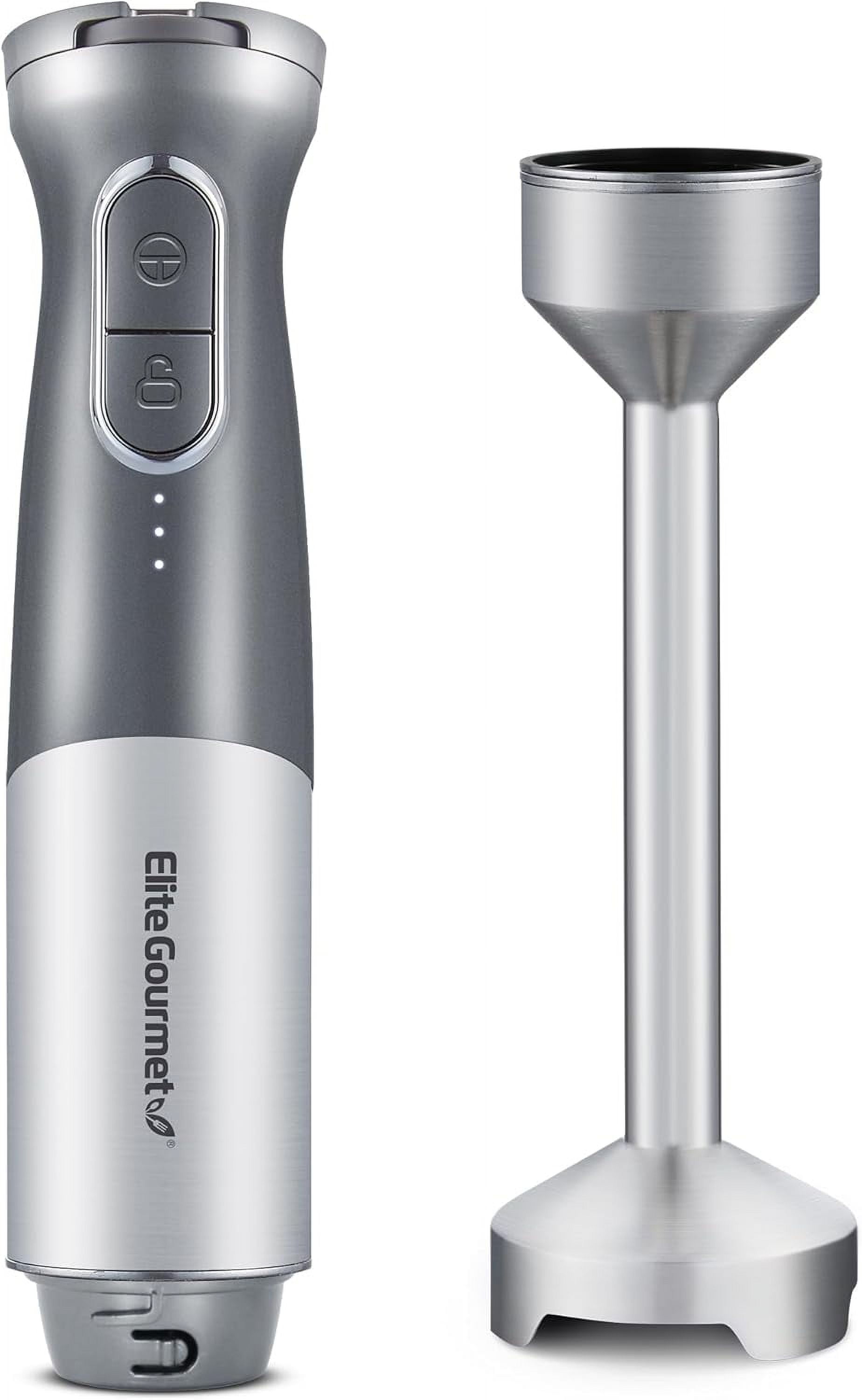 EHB1300 Cordless, Rechargeable Hand Blender, Variable Speed Blending ...