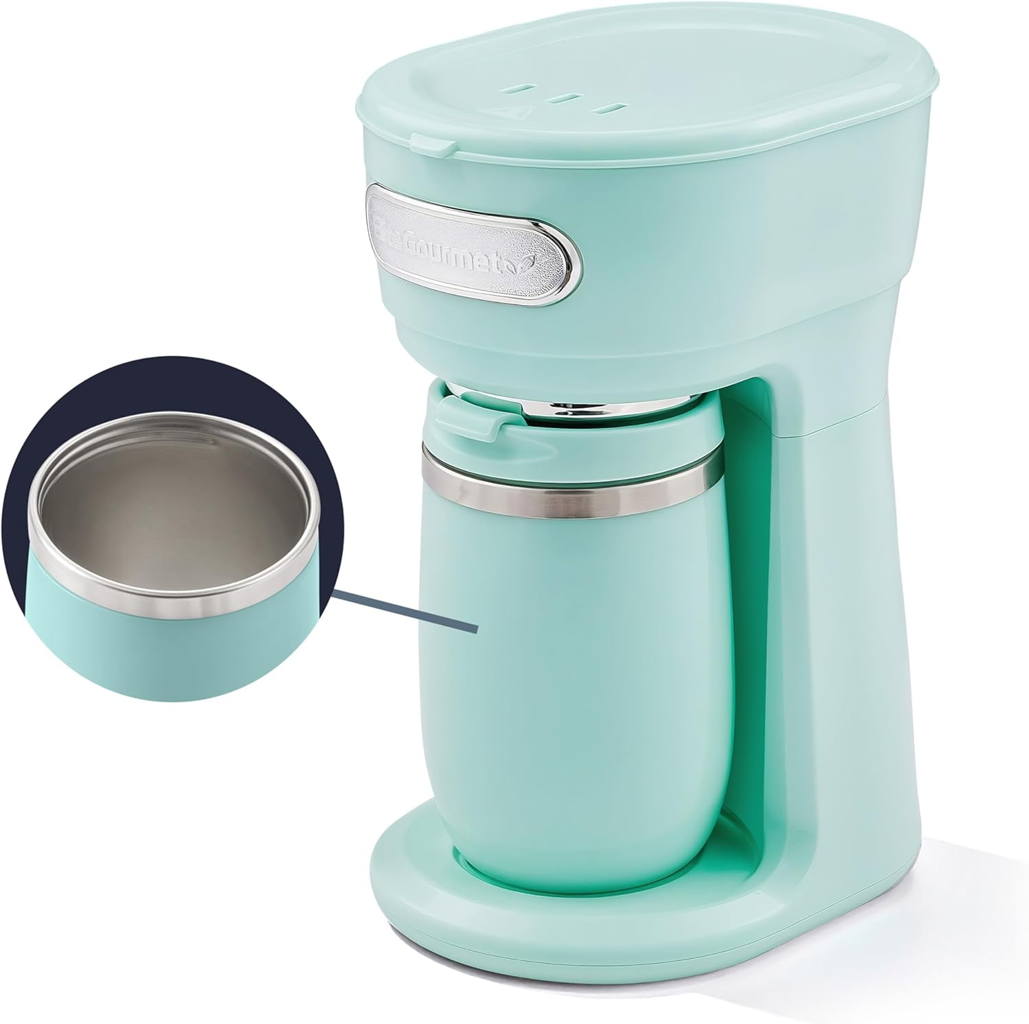 EHC242M Personal Single-Serve Compact Coffee Maker Brewer Includes 12oz ...