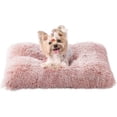 EHEYCIGA Fluffy Dog Crate Bed for Extra Large Dogs, Plush Faux Fur Pad ...