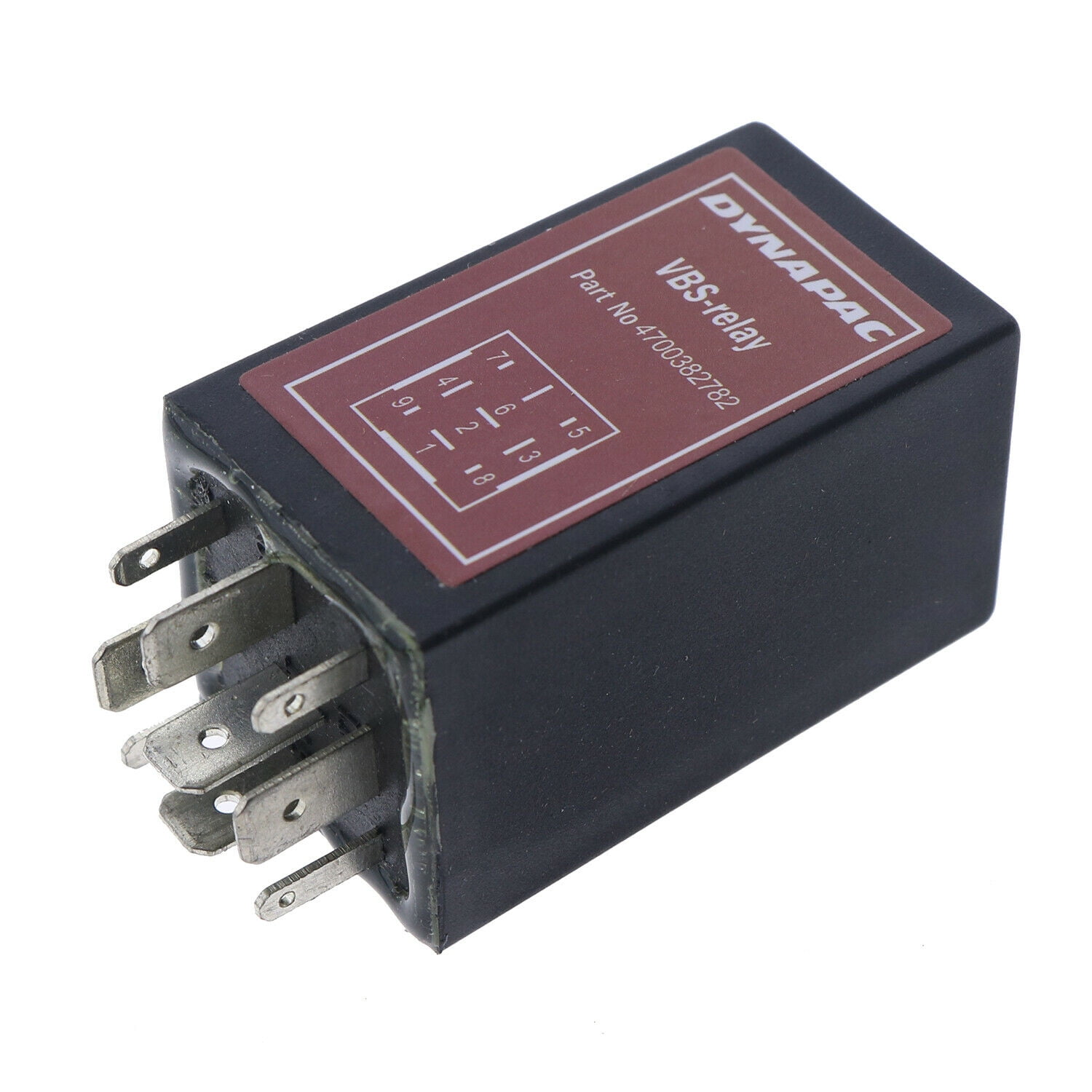 EHEparts 9 Pins 4700382782 Roller Grader VBS Relay for Dynapac 382782 ...