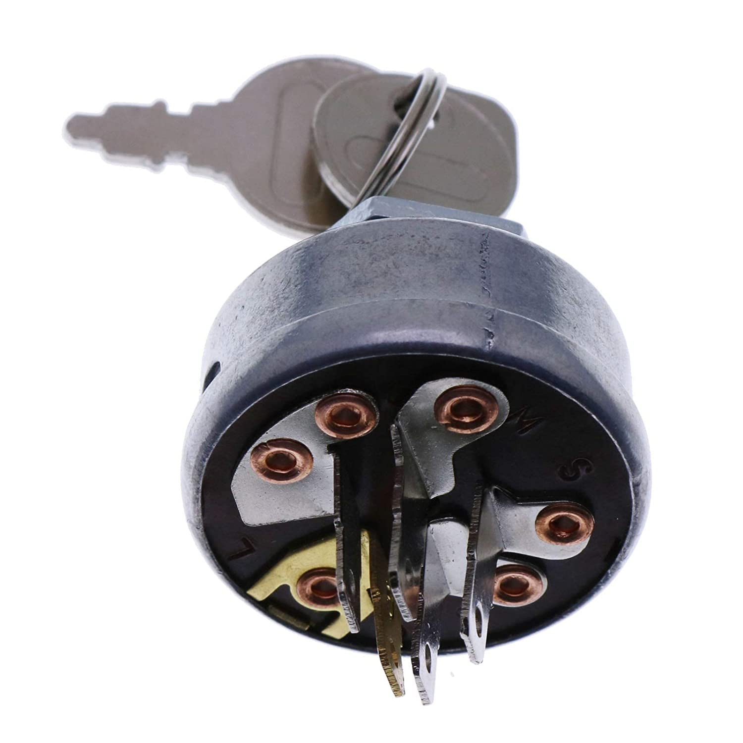 EHEparts Ignition Key Switch for Hustler 045898 John Deere AM119111 ...
