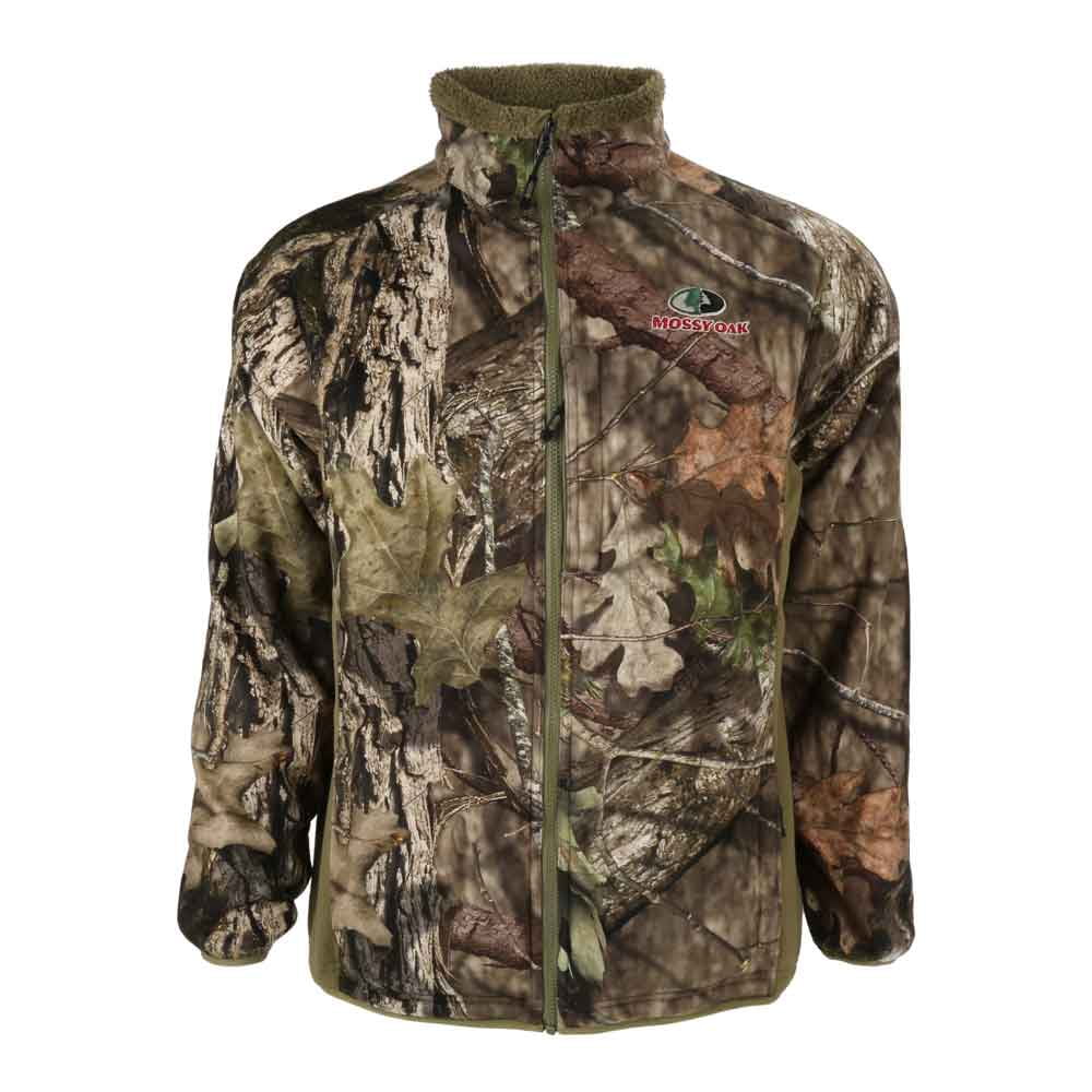 EHG Elite Mossy Oak Kenai Fleece Performance Jacket - Mossy Oak Break ...