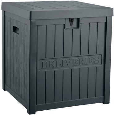 LHBcraft 60 GAL Package Delivery Box for Outside, Storage Box with ...