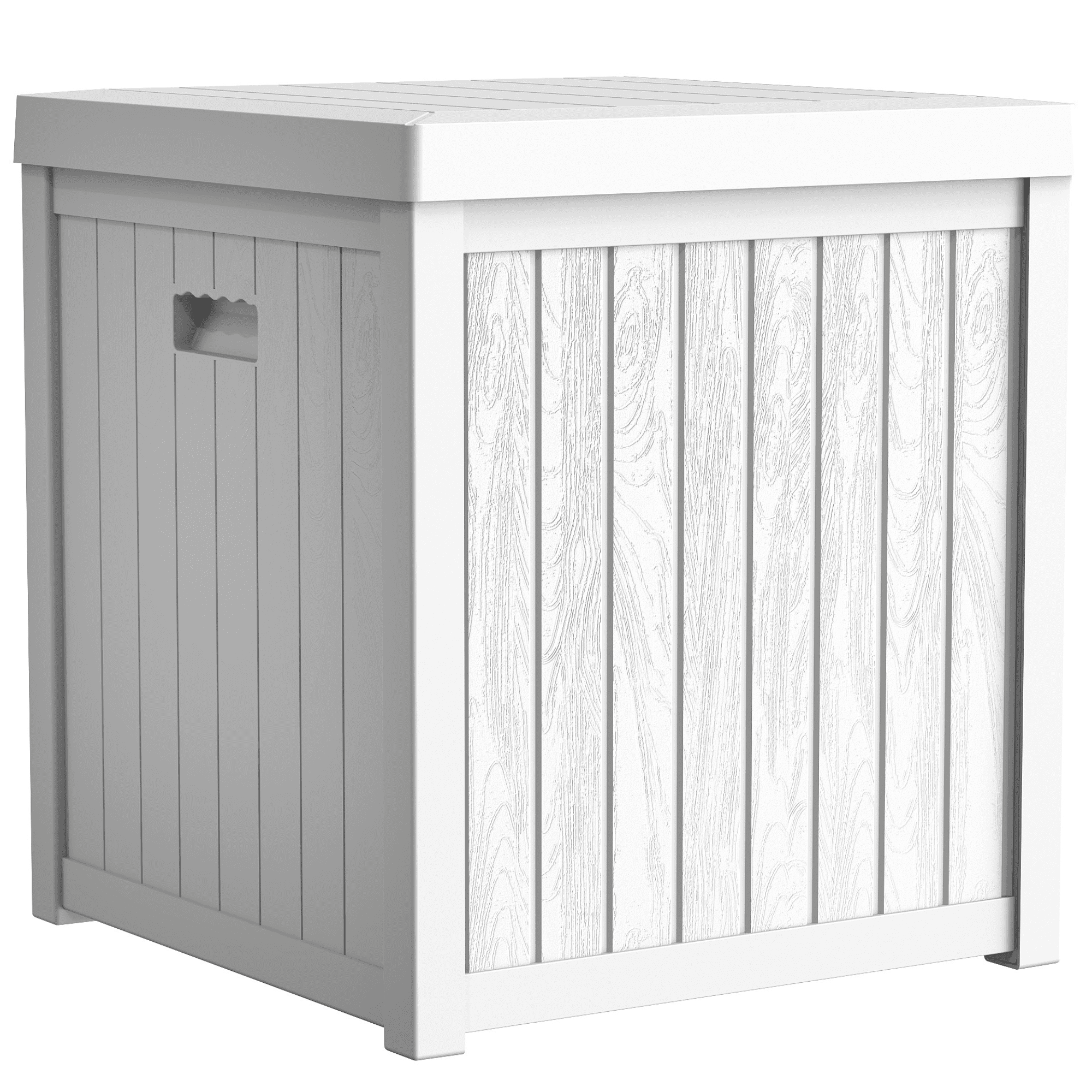 EHHLY Deck Box, 51 Gallon Package Bin Delivery Box for Outside Front ...