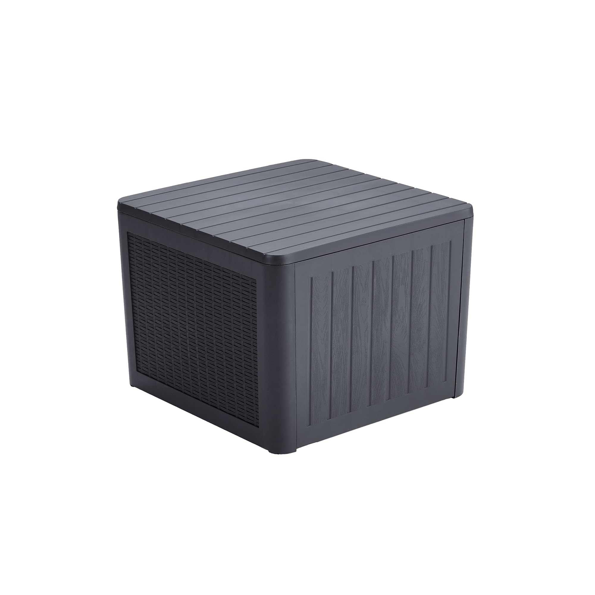 EHHLY Deck Box, Small Outdoor Side Tables for Patio, 36 Gallon Outdoor ...