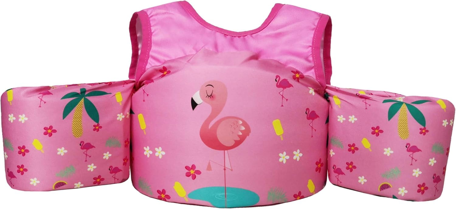 EHIOR Swim Vest Kids Pool Floats with Shoulder Harness for 25-55 lbs ...