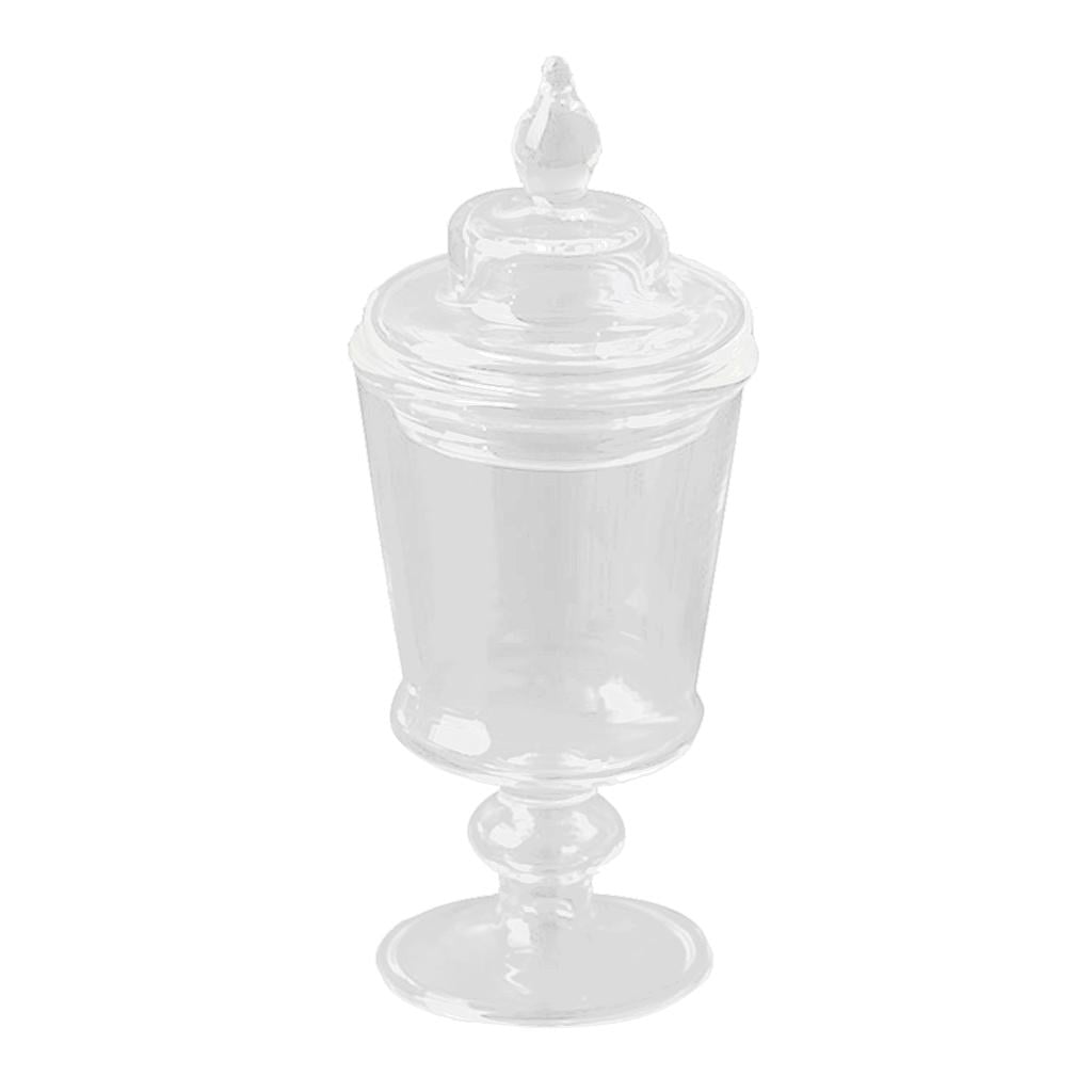 EHJRE 1:12 Miniature Glass Display Jar with Lid Dollhouse Bedrooms ...