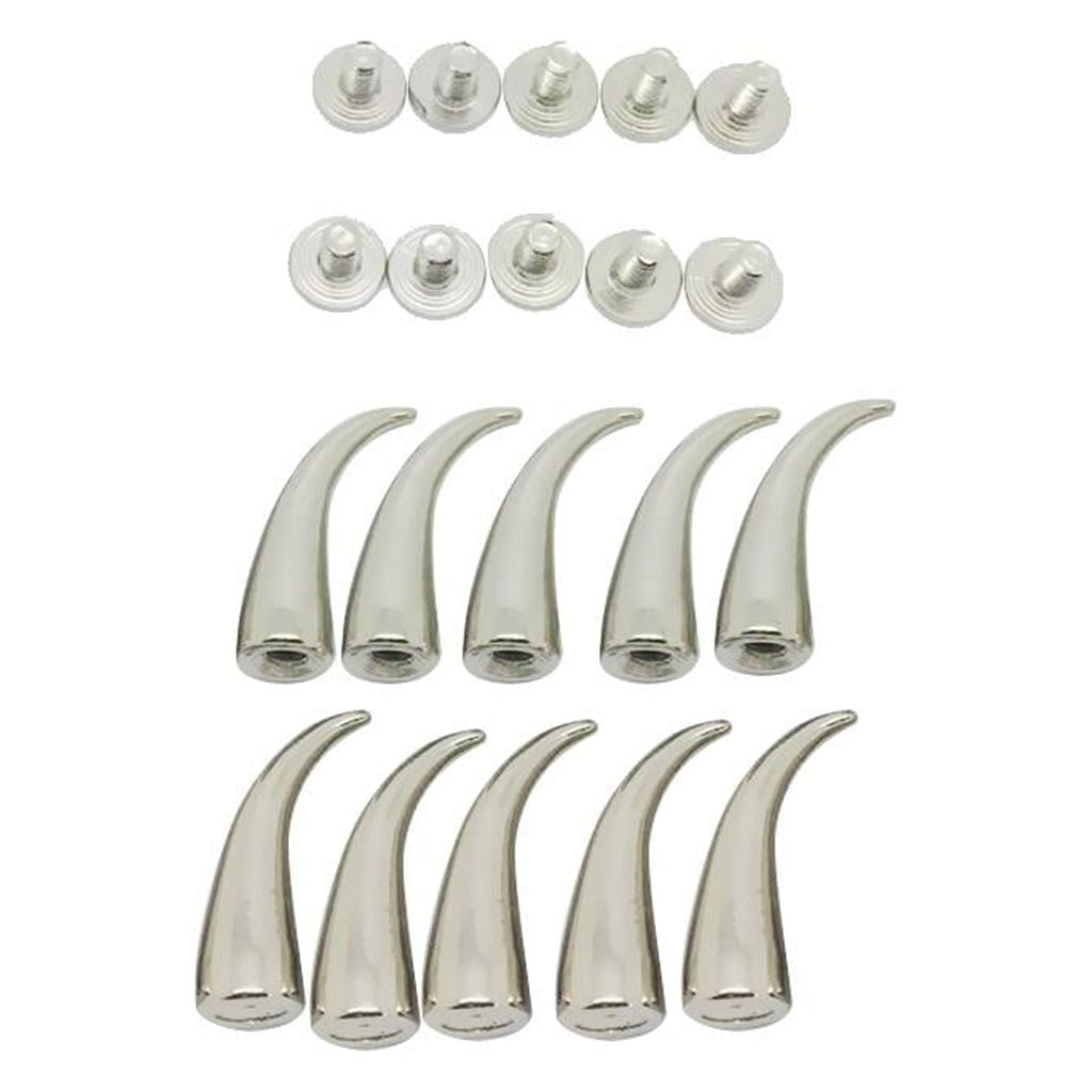 EHJRE 10 Sets tuds s Metal Screw Back Rivets DIY Belt Bag - Walmart.com