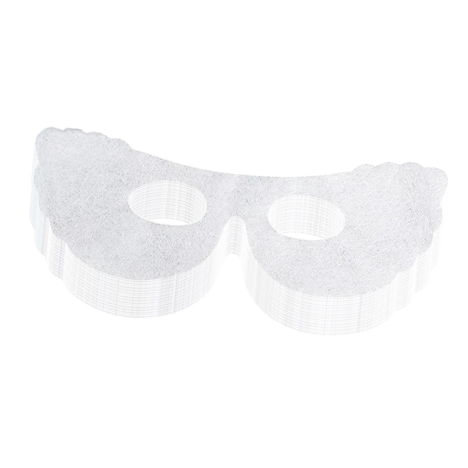 EHJRE 100 Pieces Non Woven Eyes Care Facial Eyes Pads Eye Beauty Sheets ...