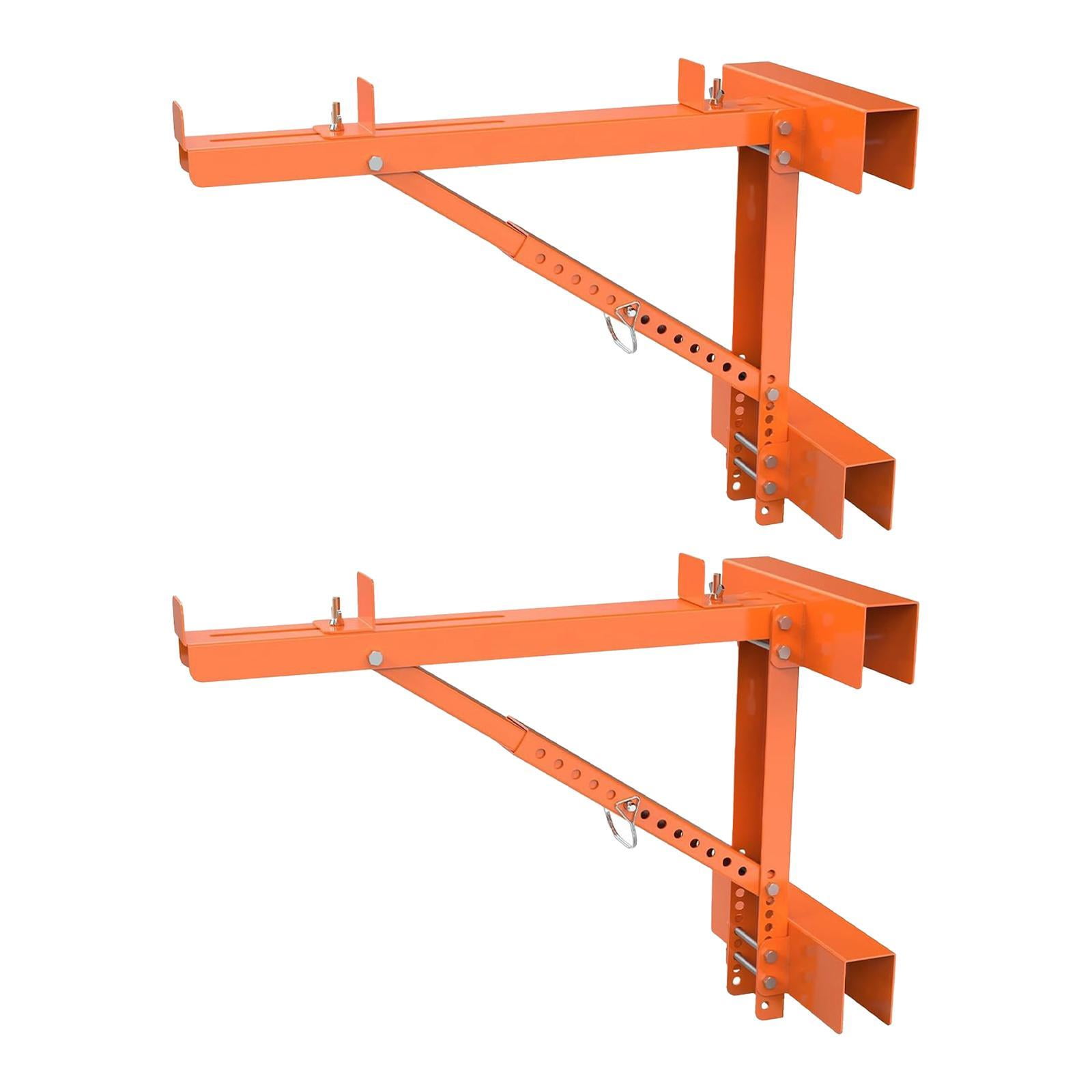 EHJRE 2 Pieces Ladder Jack Adjustable Height for Working Stage Ladder ...