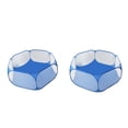 EHJRE 2x Squirrel Cage Retractable Curtains For Small Pets For Guinea ...