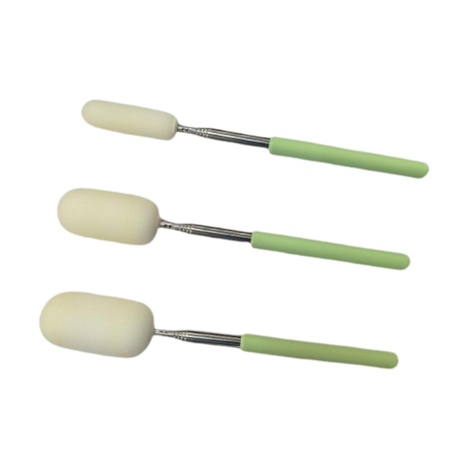 EHJRE 3 Pieces Telescoping Sponge Sticks Sponge Rods 2cm 3cm 4cm Dia ...
