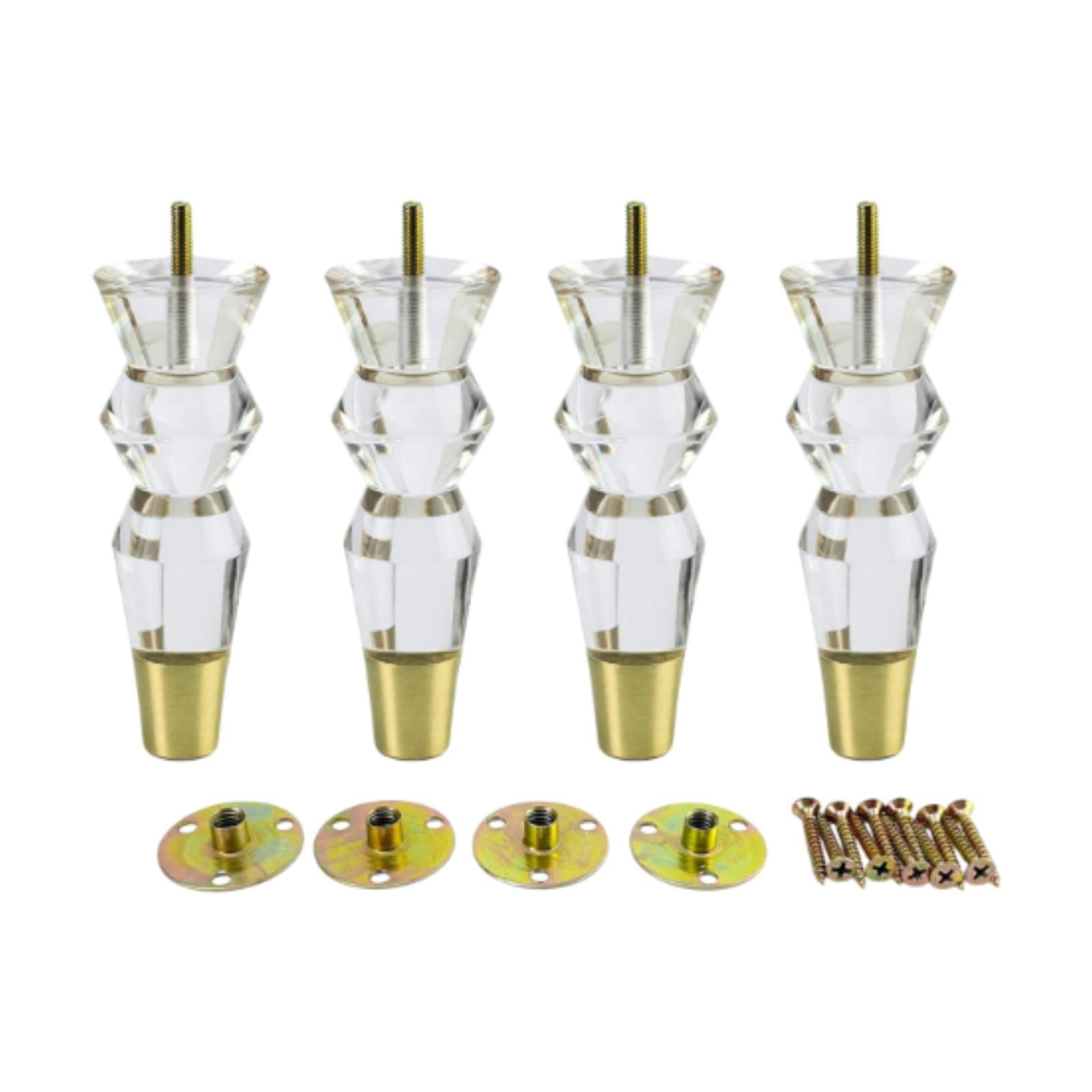 EHJRE 4 Pieces Cabinet Feet Versatile Cabinet Support Legs for Couch ...