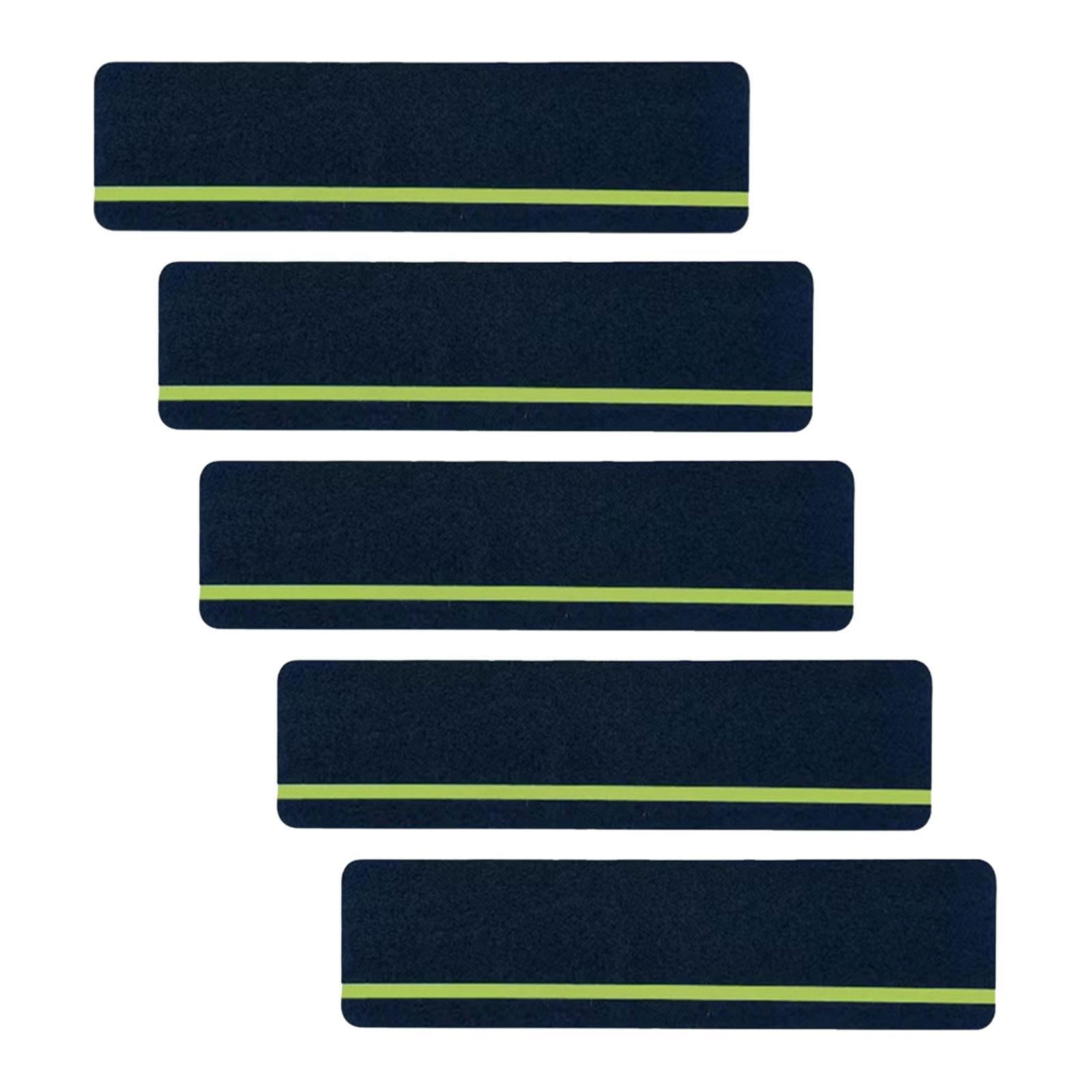 EHJRE 5 Pieces Anti Slip Stair Treads Non Slip Grip Tape for Staircase ...