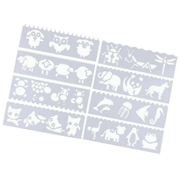 11pcs Geometric Drawing Stencils Set - Architectural Templates,Drafting ...