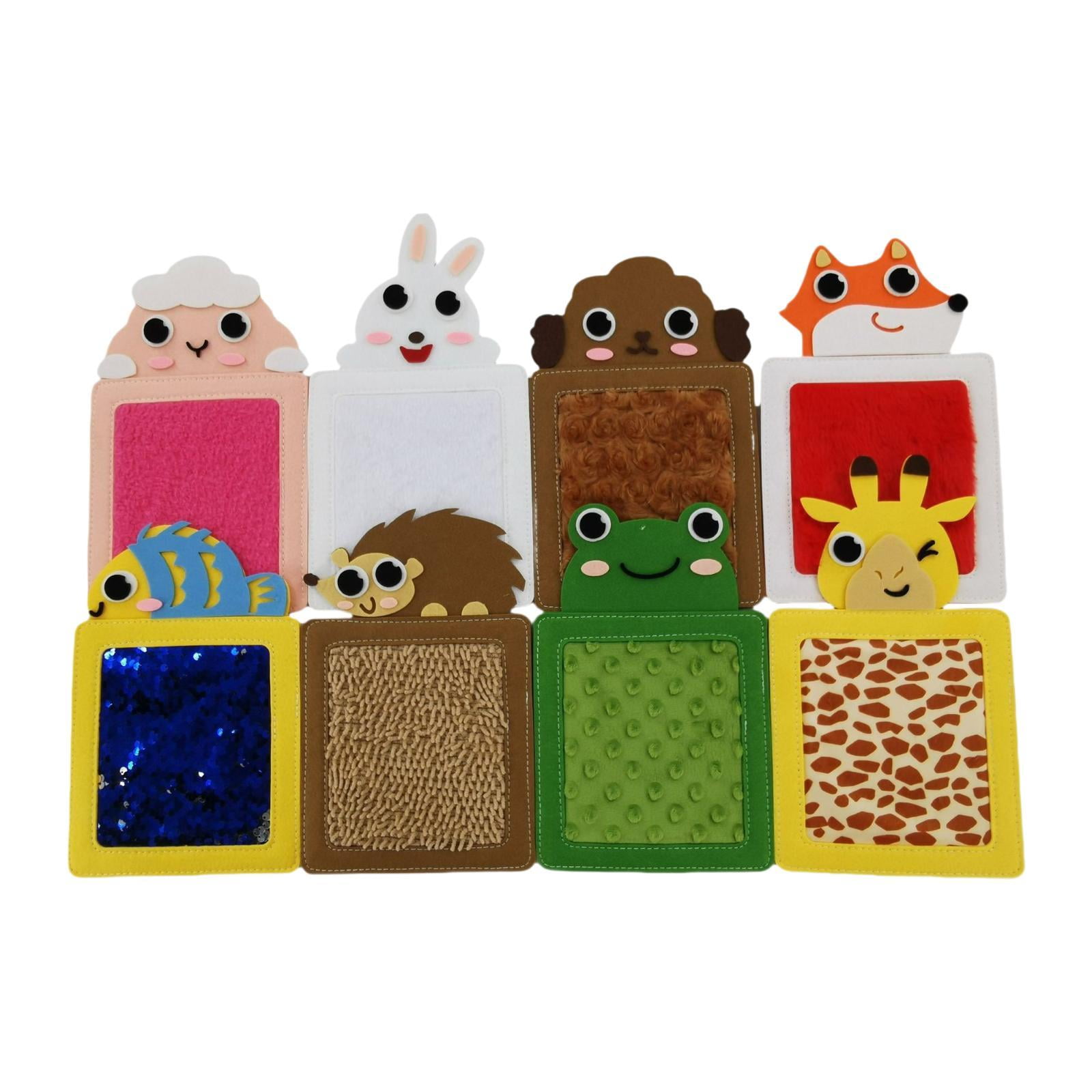 EHJRE 8 Pieces Sensory Mats Interactive Learning Toy for Exploration ...