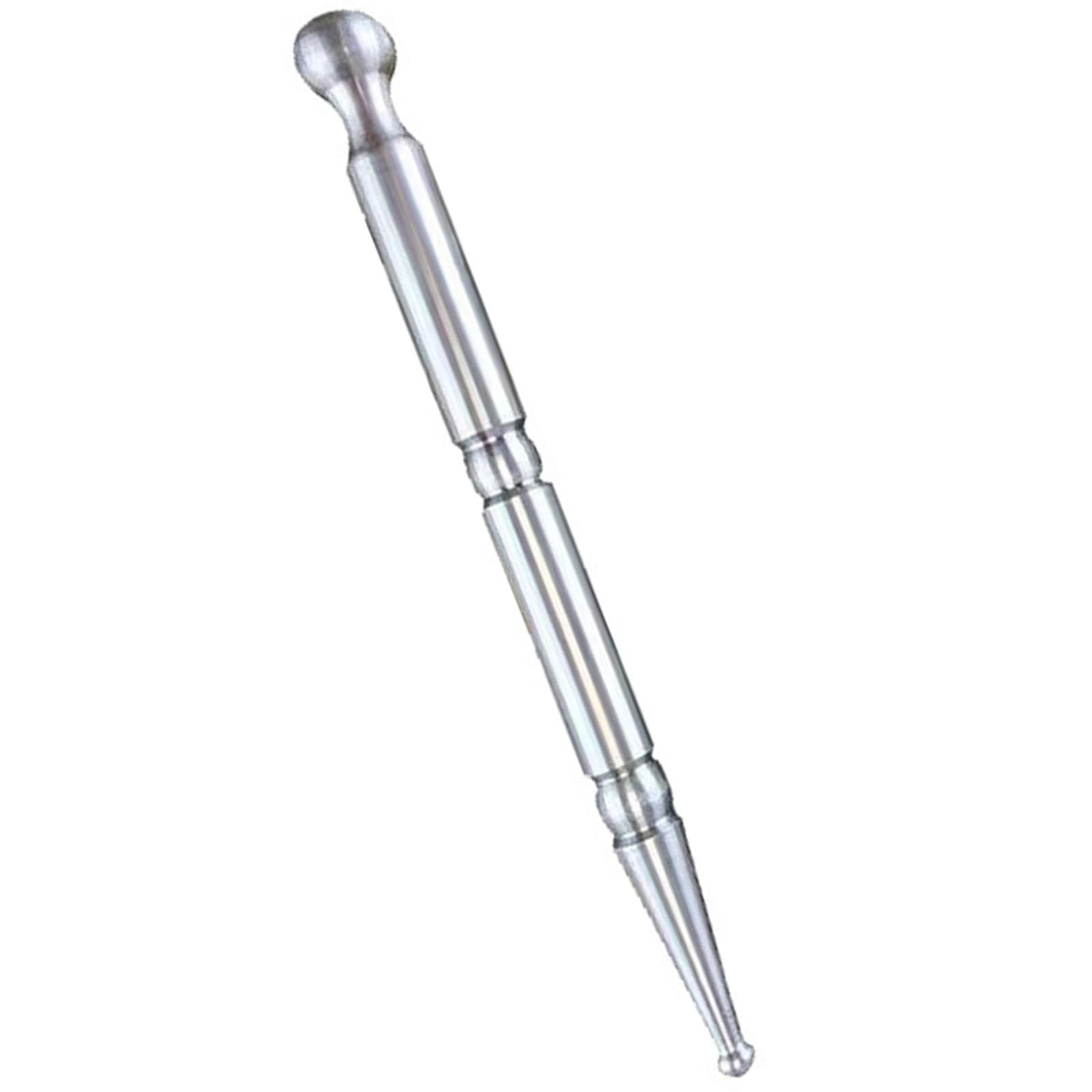 Ehjre Acupressure Pen Manual Massage Tool Acupressure Point Tool Smooth Edge Stainless Steel