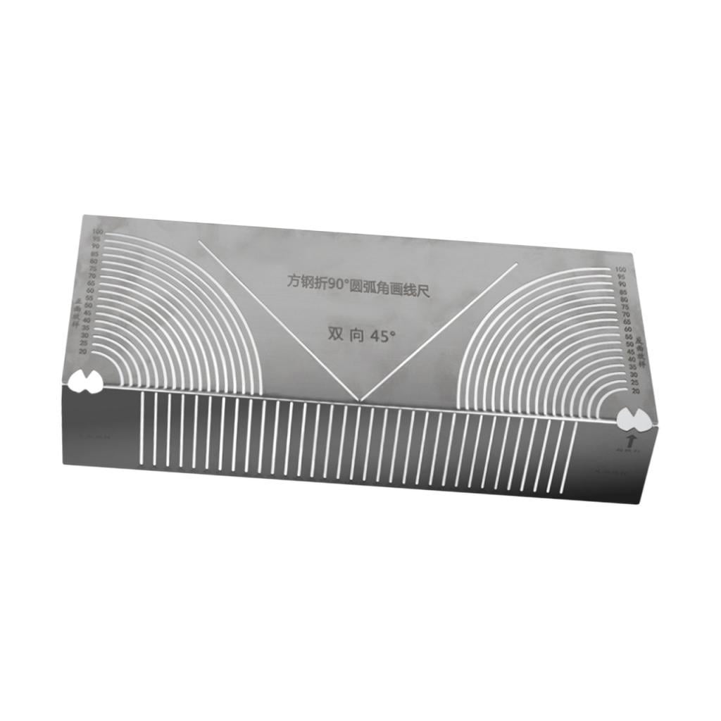 EHJRE Angle CURVE Marking Tool 90 Degree Efficient Parallel Line ...