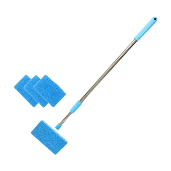 EHJRE Aquarium Cleaning Brush Fish Tank Cleaning Tool Glass Scrubber ...