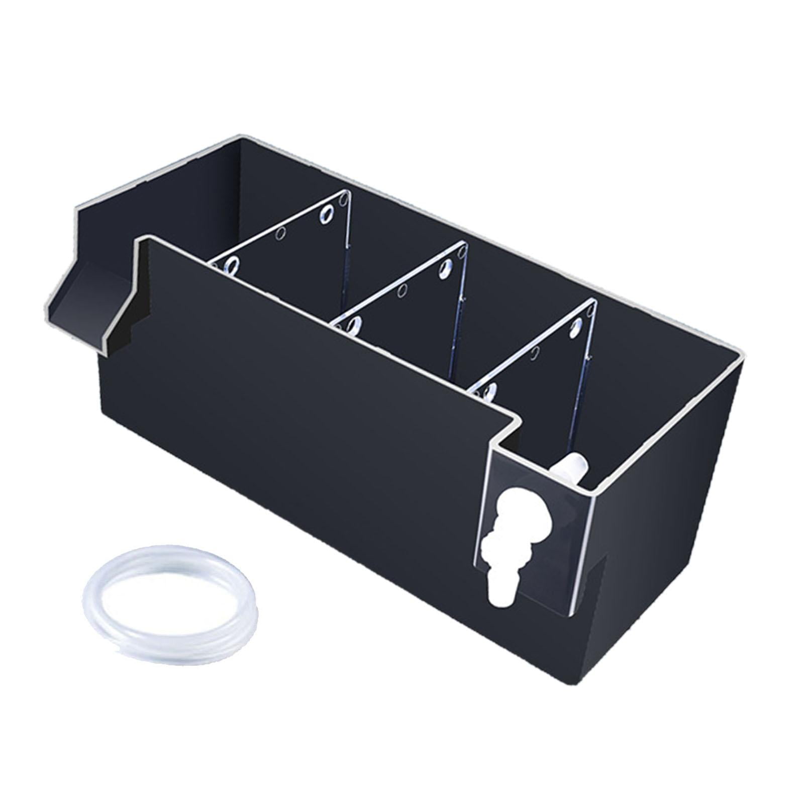 EHJRE Aquarium Hang on Filter Box Drip Flow Box Waterfall Fish Tank Top ...