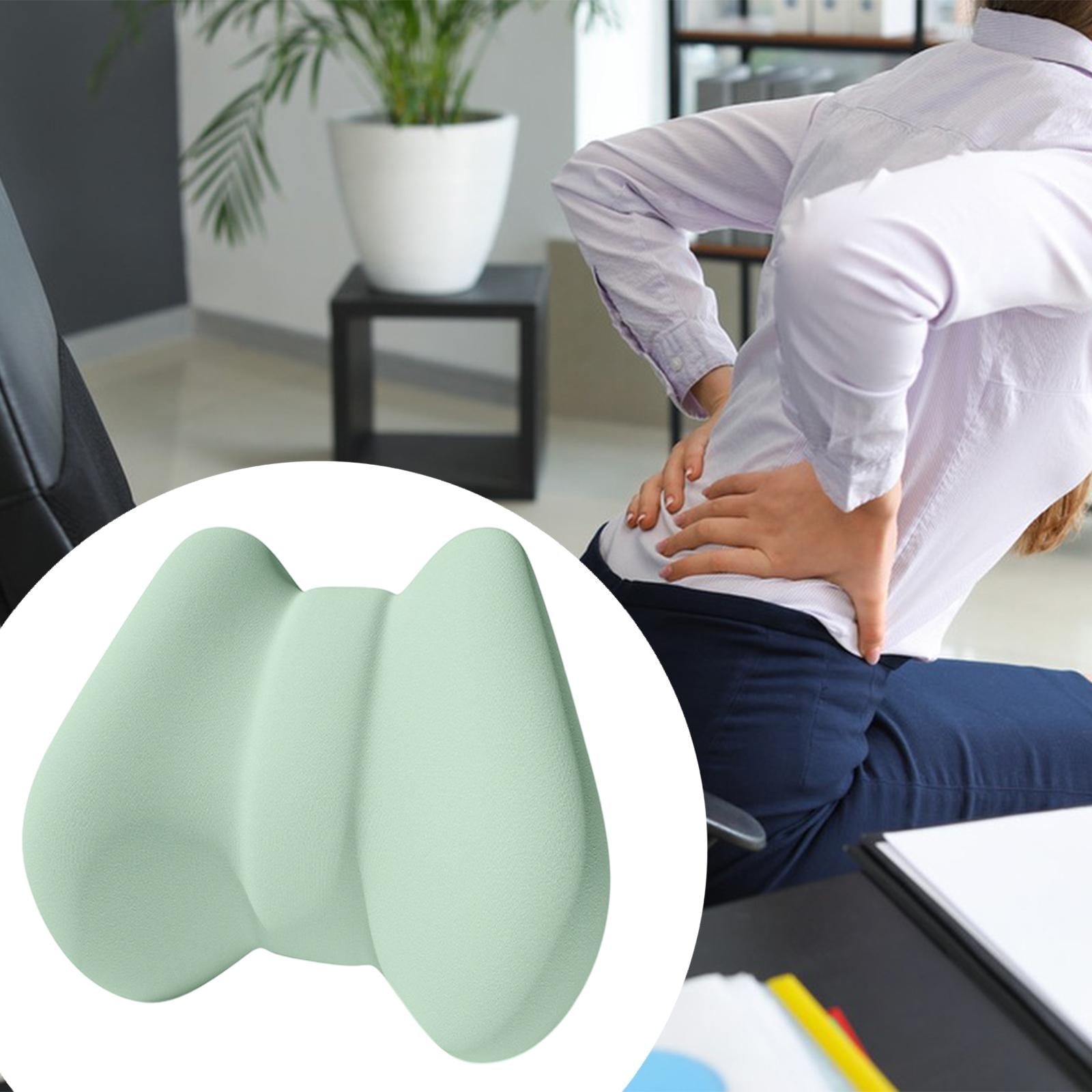 EHJRE Back Cushion Car Seats Cushion Ergonomic Soft Lumbar Support ...