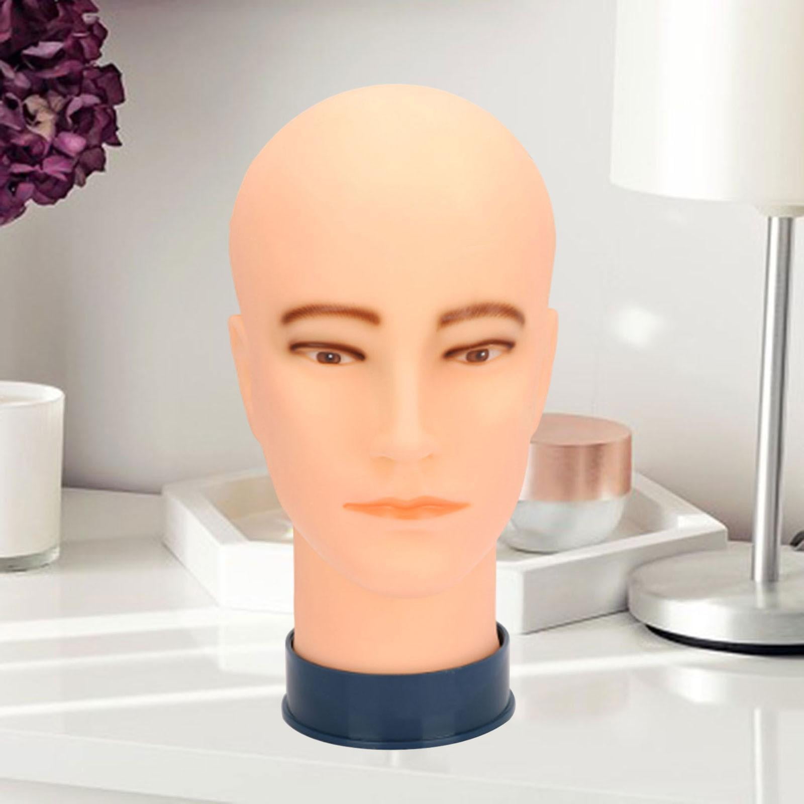 EHJRE Bald Mannequin Head Makeup Mannequin Head Cosmetology ...