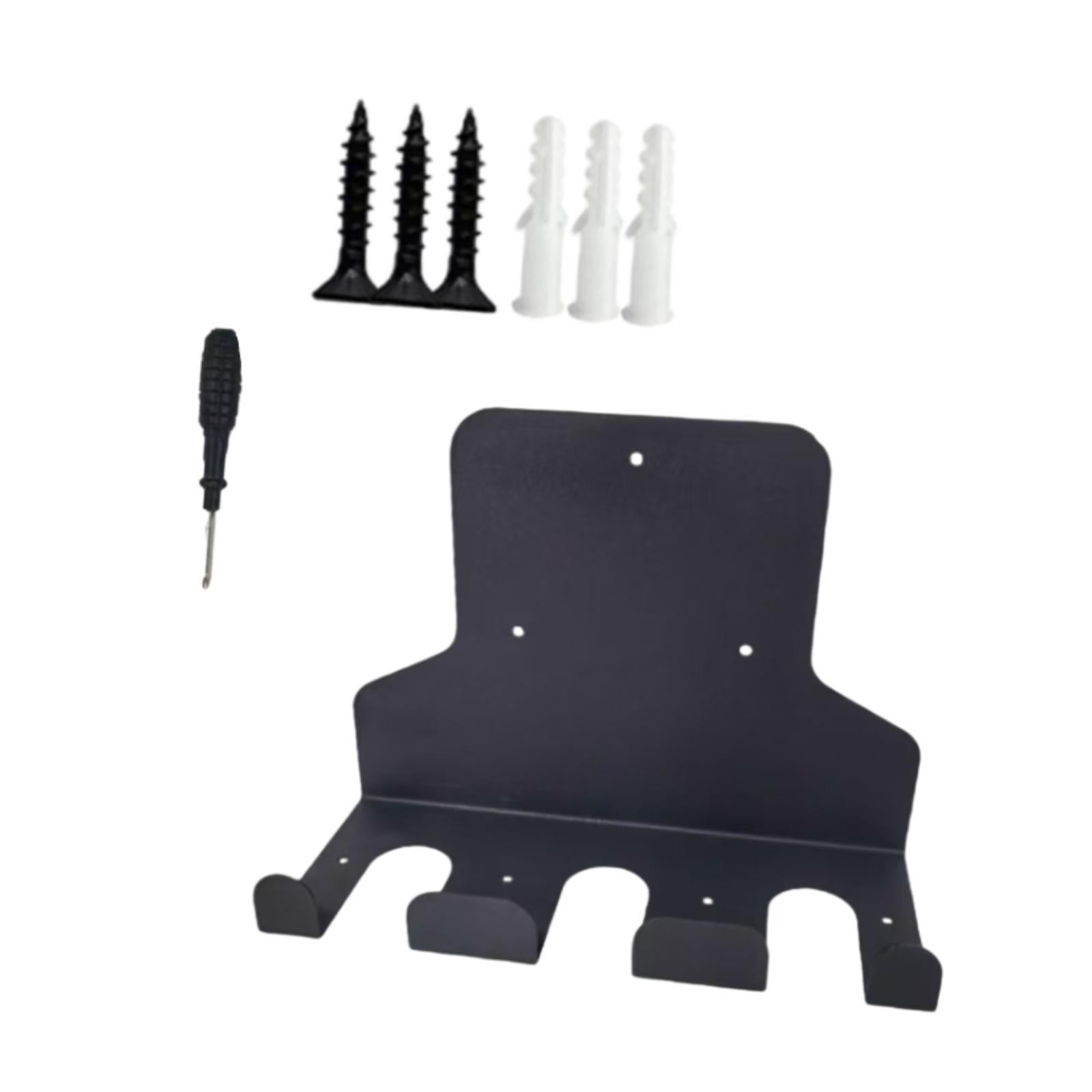 EHJRE Barbell Hanger Body Building Fitness Organizer Wall Mount for ...