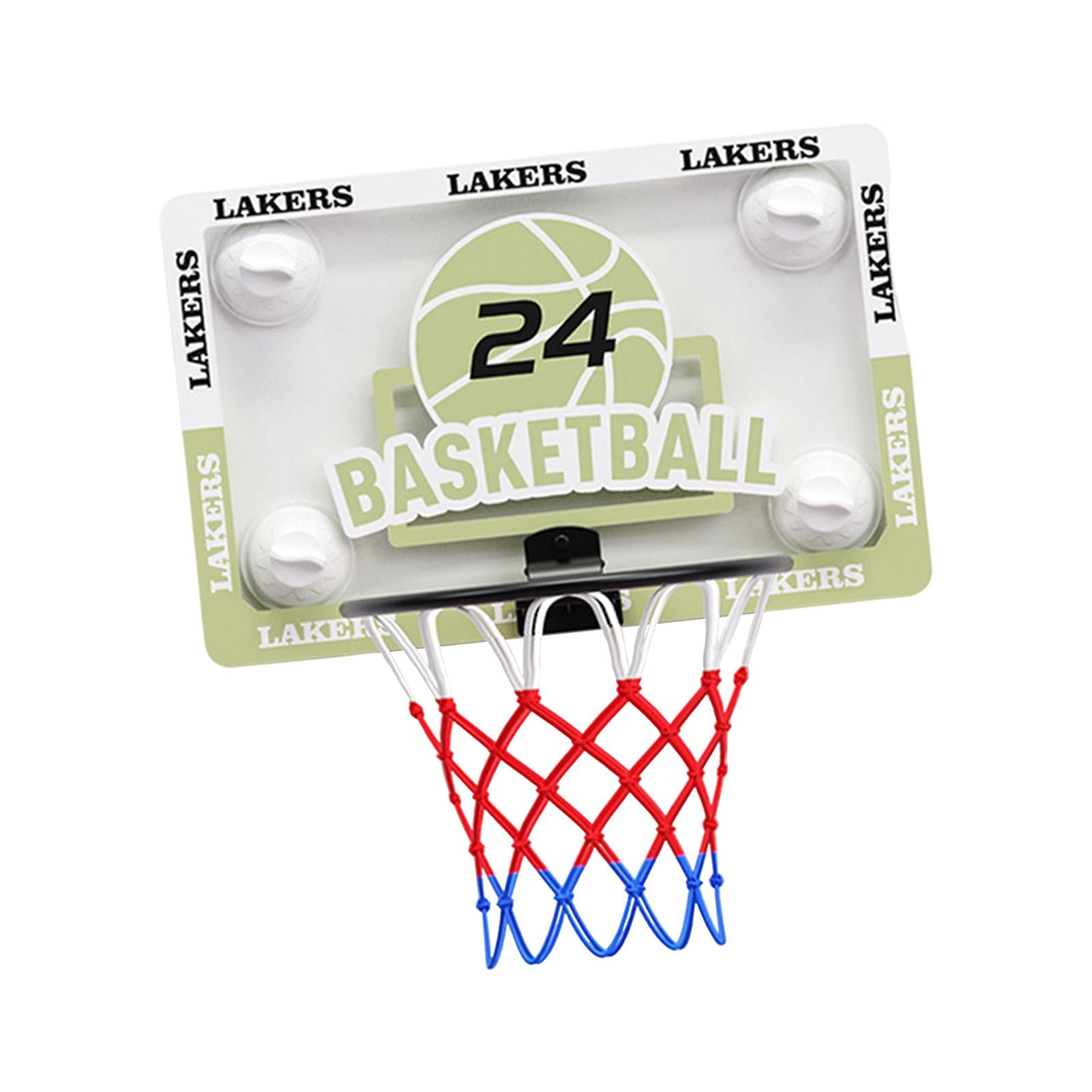 EHJRE Basketball Hoop Easy Installation Folded Wall Mount for Backyard ...