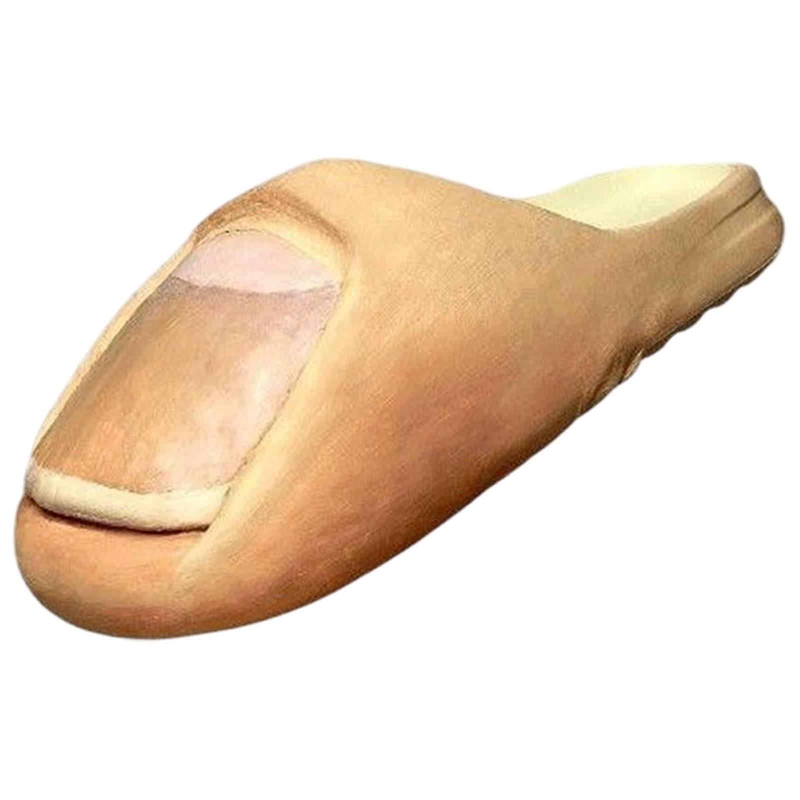 EHJRE Big Toe Slides AntiSlip Cosplay Props Slippers for Party Favors ...