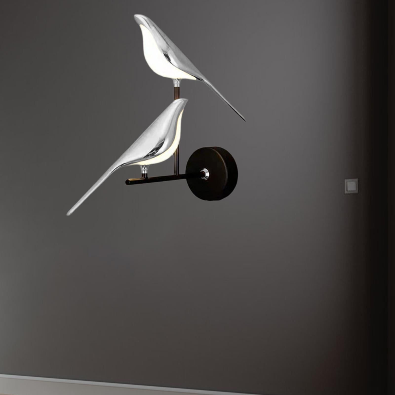 EHJRE Bird Wall Sconce LED Wall Light Fixtures Modern Sconces Wall ...