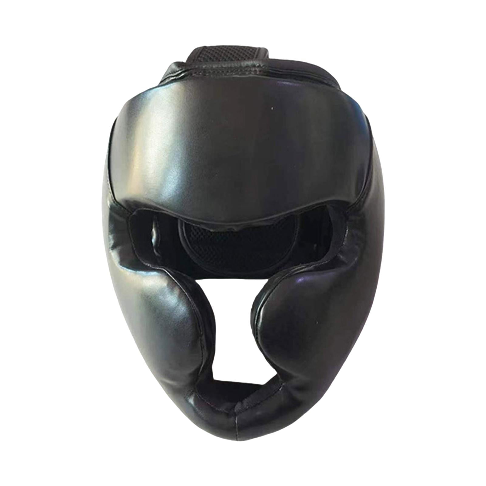 EHJRE Boxing Headgear Adults Professional Face Cover for Karate ...