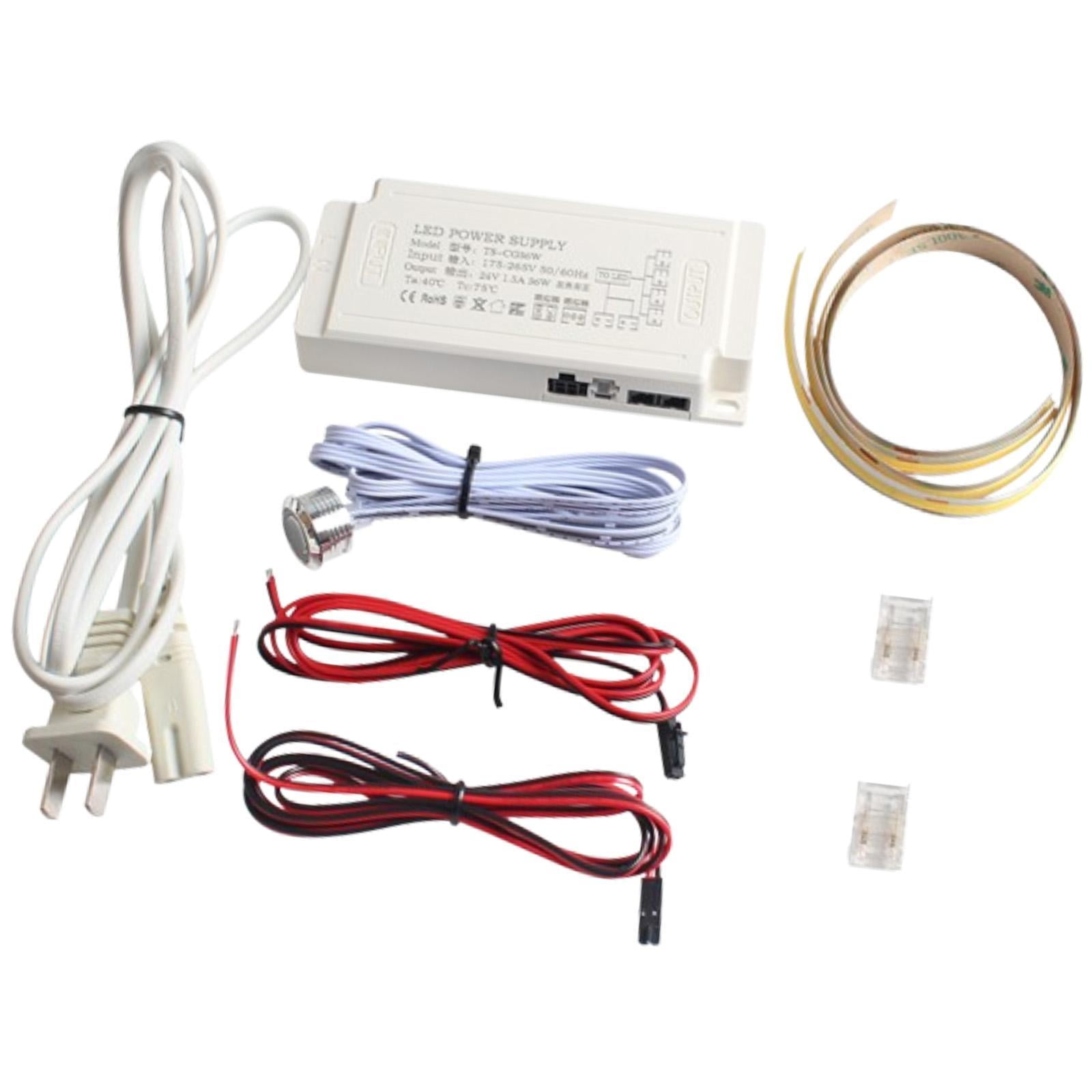 EHJRE COB LED Strip Touch Transducer High Brightness Premium 24V 36W ...