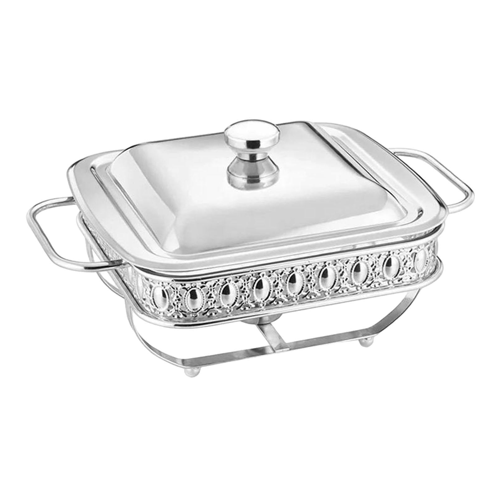 EHJRE Chafing Dish Buffet Chafer Set with Water Pan for Restaurant ...